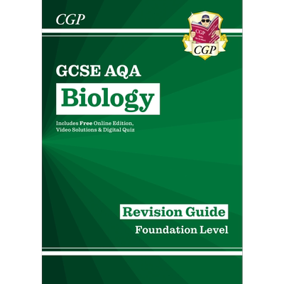 新的GCSE生物学AQA修订指南