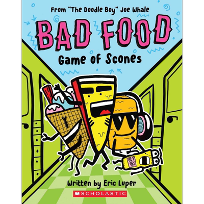 Bad Food 1 Game Of Scones 粮食坏分子1 英文原版 儿童进口图书 小初文学 图像小说 图画故事书 大音