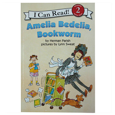I can read 2 第二阶段1 Amelia Bedelia系列儿童分级阅读 Bookworm 英文原版进口 少儿英文绘本 英语启蒙认知