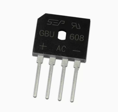 整流桥堆GBU406/606/608/806/808 4A/6A/8A/600V 800V 扁桥直插