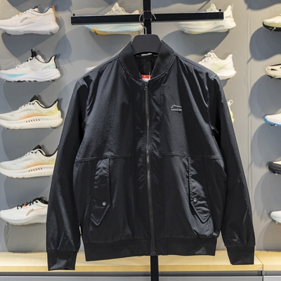 李宁春季男子保暖舒适短棉服