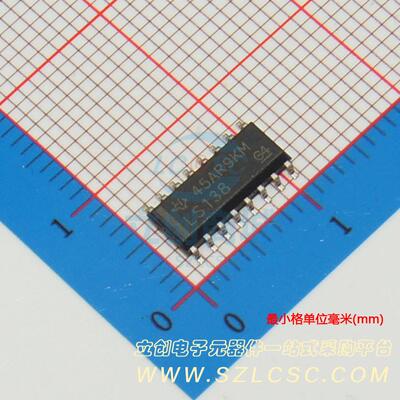 信号开关/编解码器/多路复用器 SN74LS138DR SOIC-16_150mil TI(