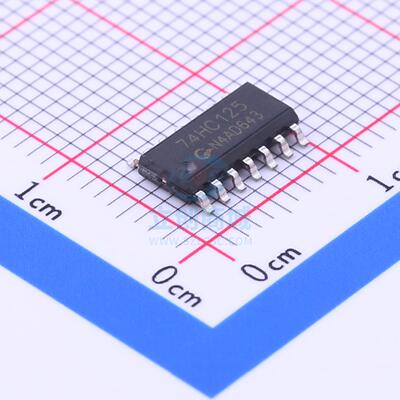 缓冲器/驱动器 AIP74HC125 SOP-14_150mil I-CORE(中微爱芯)