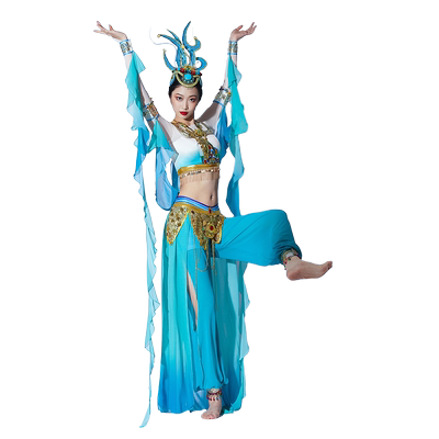 敦煌飞天异域风情服装