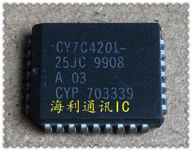 CY7C4201-25JC,CY7C4201-35JC 实图现货