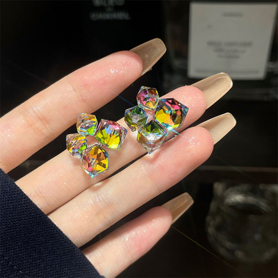 棉条虫奢华高贵气质耳环女