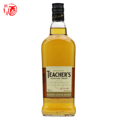 Teacher's醍池苏格兰调配威士忌700ml 英国原装进口洋酒行货