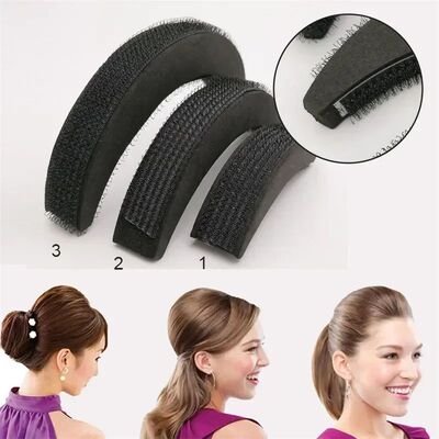 3Pcs/Set Hair Pads Hair Volume Increase Maker Donut Magic Fo