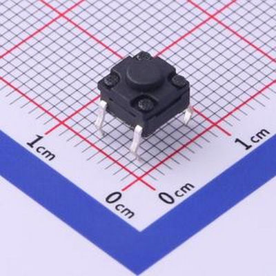 TS-1010GD-BR04526 6.2*6.2*4.5mm 直插 轻触开关 插件 轻触开关