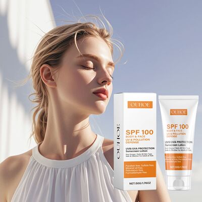 Quick Absorption SPF100 Hydrating Sunscreen Lotion Refreshin