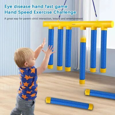 Challenge Falling Sticks Game Kids Stick Catching Toy Traini