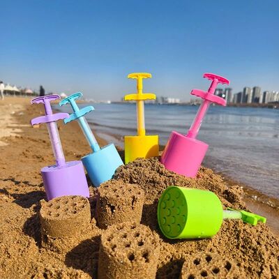 Kids Sandbox Molds Beach Toys Shovel Castle Building Sand Br