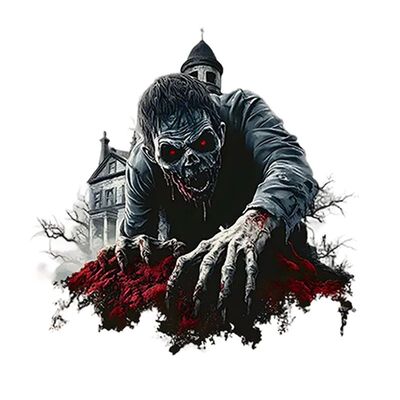 3D Wall Stickers Halloween Floor Sticker Horror Hand Decal 3