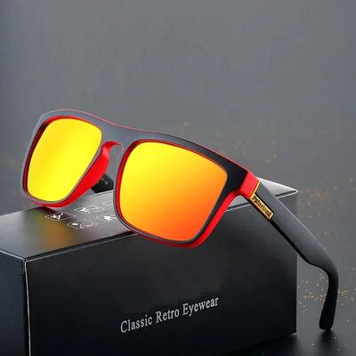 Driving Sun Glasses Metal Frame Goggles UV400 Anti-Glare Pil