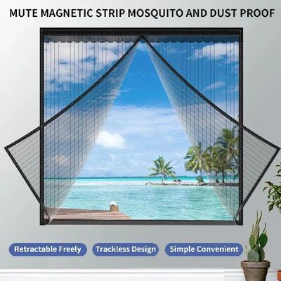Customizable Zipper Mosquito Net Encrypted Window Net Remova