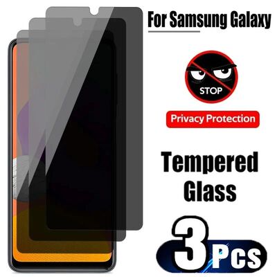 Privacy Screen Protector for Samsung Galaxy M02S M04 M11 M12 M13 M20 M23 M30S M32 M33 M42 5G Anti-sp