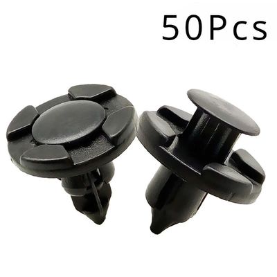 20/50Pc of 8mm car fixing clip body pushing and fixing devic