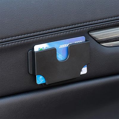 Car Mounted Card Holder Voucher Storage Box Car Refueling Hi