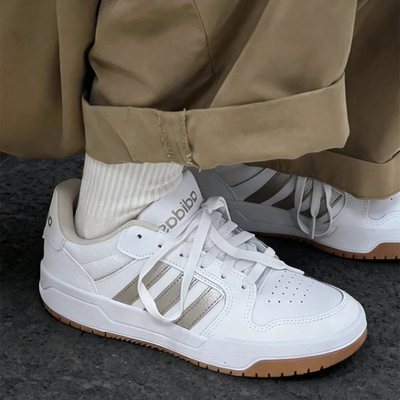 ADIDAS阿迪达斯Entrap休闲鞋男女鞋皮面运动鞋低帮板鞋 JP9960