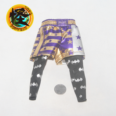 Hottoys HT 12寸1/6会场限定X特遣队 自杀小队小丑莱托短裤打底裤