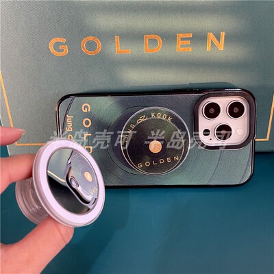 JK田柾国GOLDEN磁吸支架手机壳