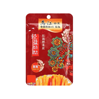 88g乌江红油榨菜丝麻辣味