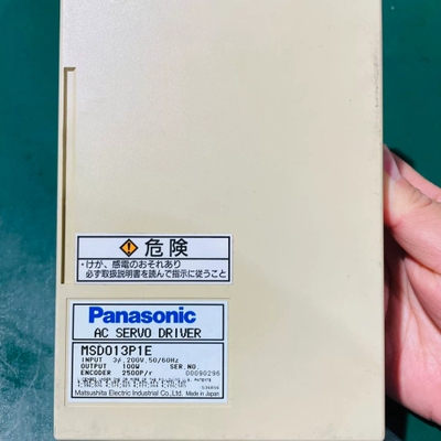 松下伺服驱动器 MSD013P1E，原装拆机，成色好，功能包 ~议价