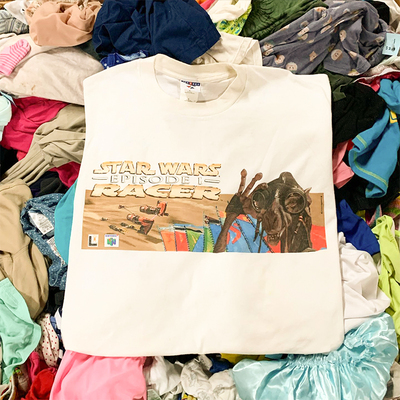 Star Wars T-shirt短袖t恤 White Academic style Vintage