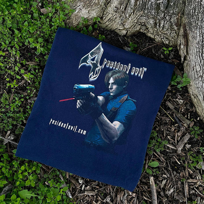 Resident Evil4生化危机Favorite Character Leon T-shirt短袖t恤