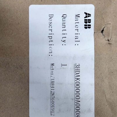 议价-全新ABB 伺服电机 TA8412N7600E912 机器人-可维修