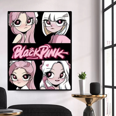2025新款blackpink女团钻石贴画