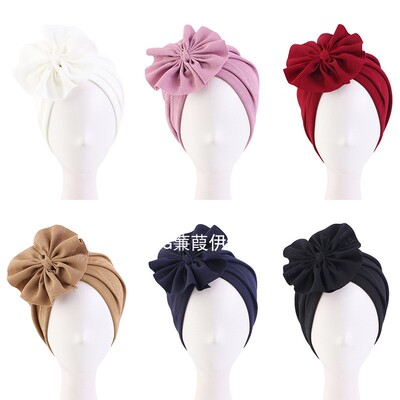 中东打结大花头巾帽民族风turban