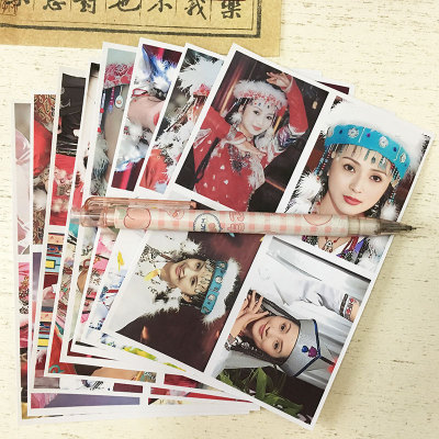 还珠格格单人款小贴纸 小燕子紫薇晴儿金锁含香林心如王艳装饰贴