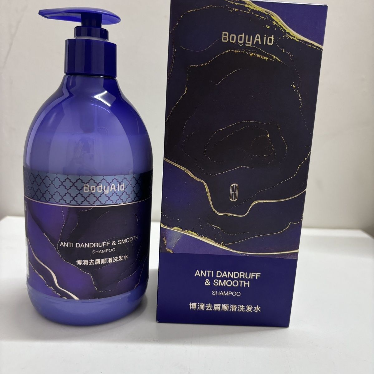 BodyAid博滴去屑顺滑防掉固发蓬松控油洗发露洗发水180ml洗头水