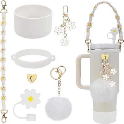 7Pcs for cup accessory set includes 1 water bottle h
