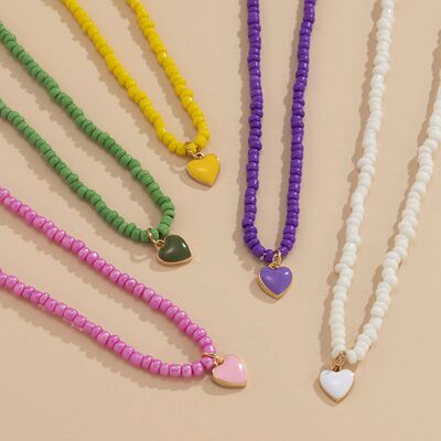 Fashion Handmade Multicolor Seed Beads Necklace For Women Sw