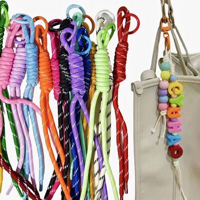 Original  wind multi-color nylon braided rope pendant fashio