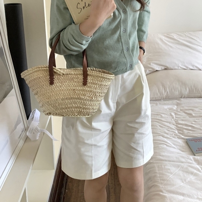 PBGAU春夏新款法式简约手提包女