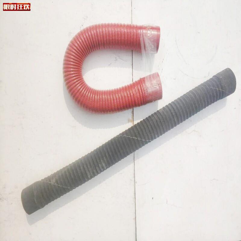 装载机堆高机配件汽车引擎柴D油机滤清器红色空气管米进气管促销