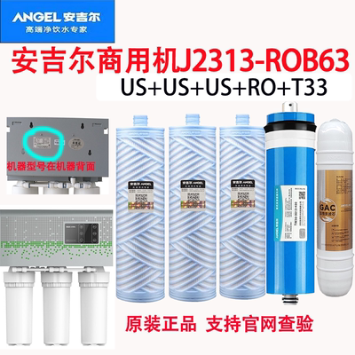 安吉尔商用净水器滤芯J2313-ROS63/AHR27-4030K2/1251LKD-ROM配件
