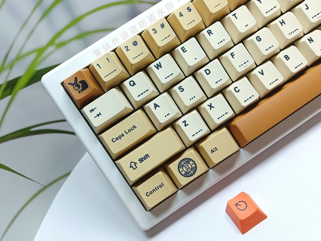 邮票主题键帽PBT热升华工艺原厂高小全套适配 68 75 82 87 98 104_虎窝淘