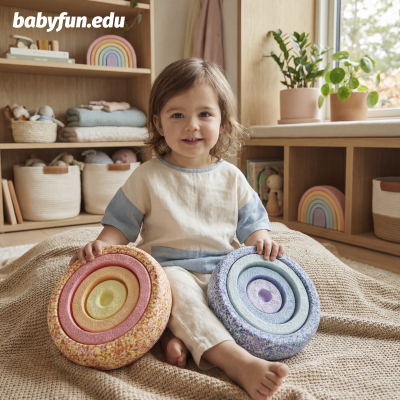 户外陪玩不费妈的迷你过河石~