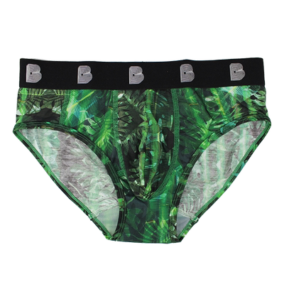 男士时尚印花中腰三角裤