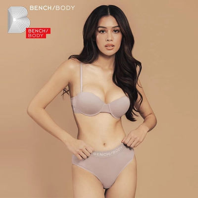 BENCH/BODY/奔趣2025春季新品女士文胸纯色立体有钢圈内衣GER0379