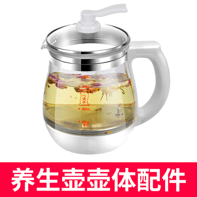 养生壶玻璃壶体单壶德尔玛上壶身