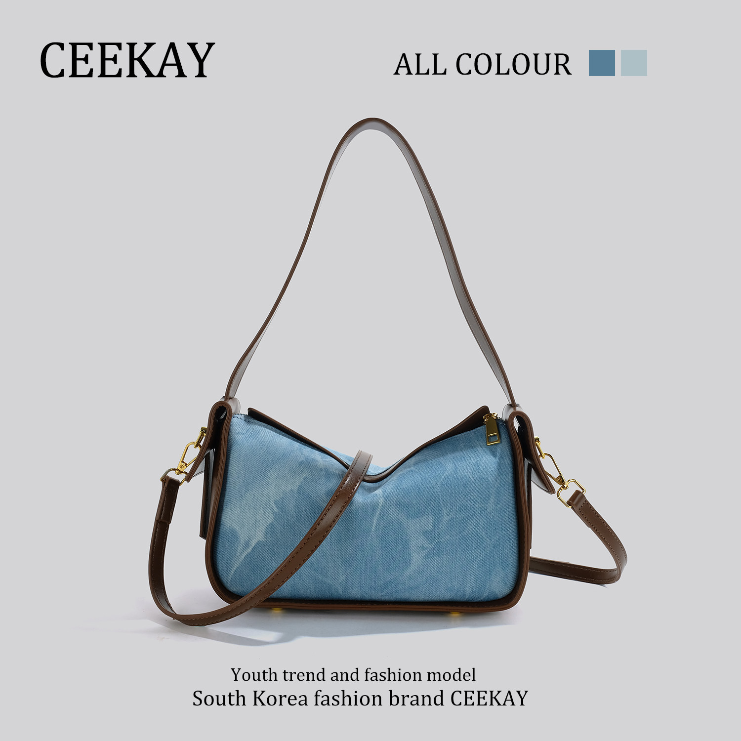 CEEKAY原创正品腋下包高级质感小众设计包包女2023新款流行斜挎包_虎窝淘