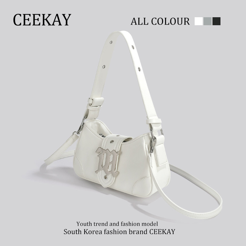CEEKAY夏天高级质感时尚简约腋下包小众包包女2023新款单肩斜挎包_虎窝淘