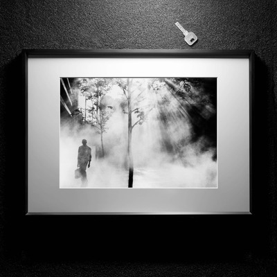 小众艺术黑白摄影装饰画  Trent Parkel的名作 客厅咖啡馆挂画