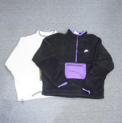 耐克Nike男子半拉链羊羔绒套头衫