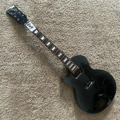 库存 Harley Benton  LP DIY电吉他 半成品 黑色 微瑕疵 左手反手